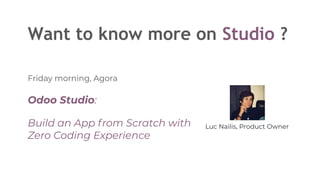 Odoo Studio as a Prototyping Tool | PPT
