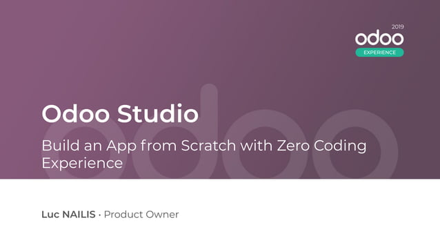 Odoo Studio: Build an App with Zero Coding Experience | PDF | Internet | Computing