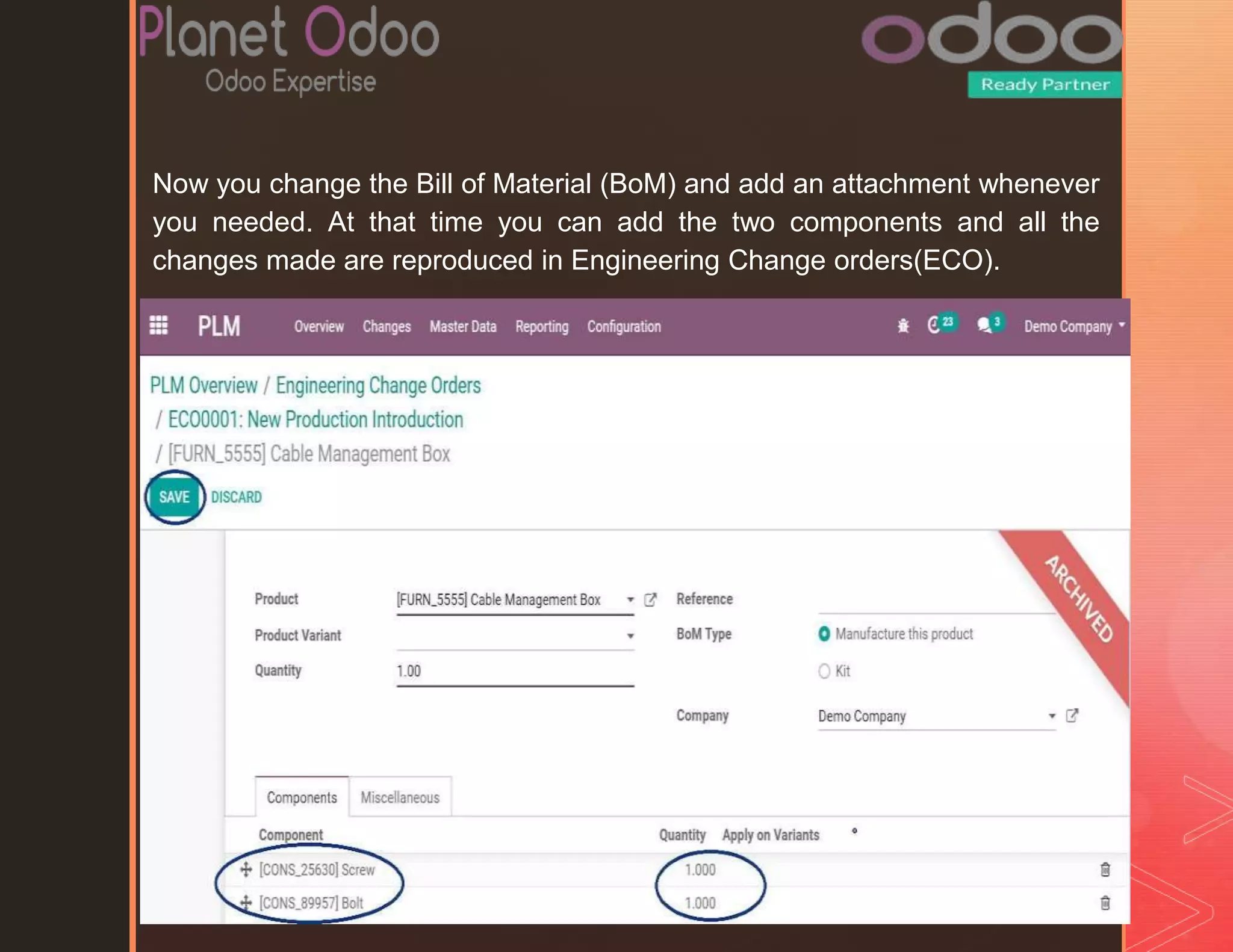 Odoo v13 product life cycle management (plm) | PPT