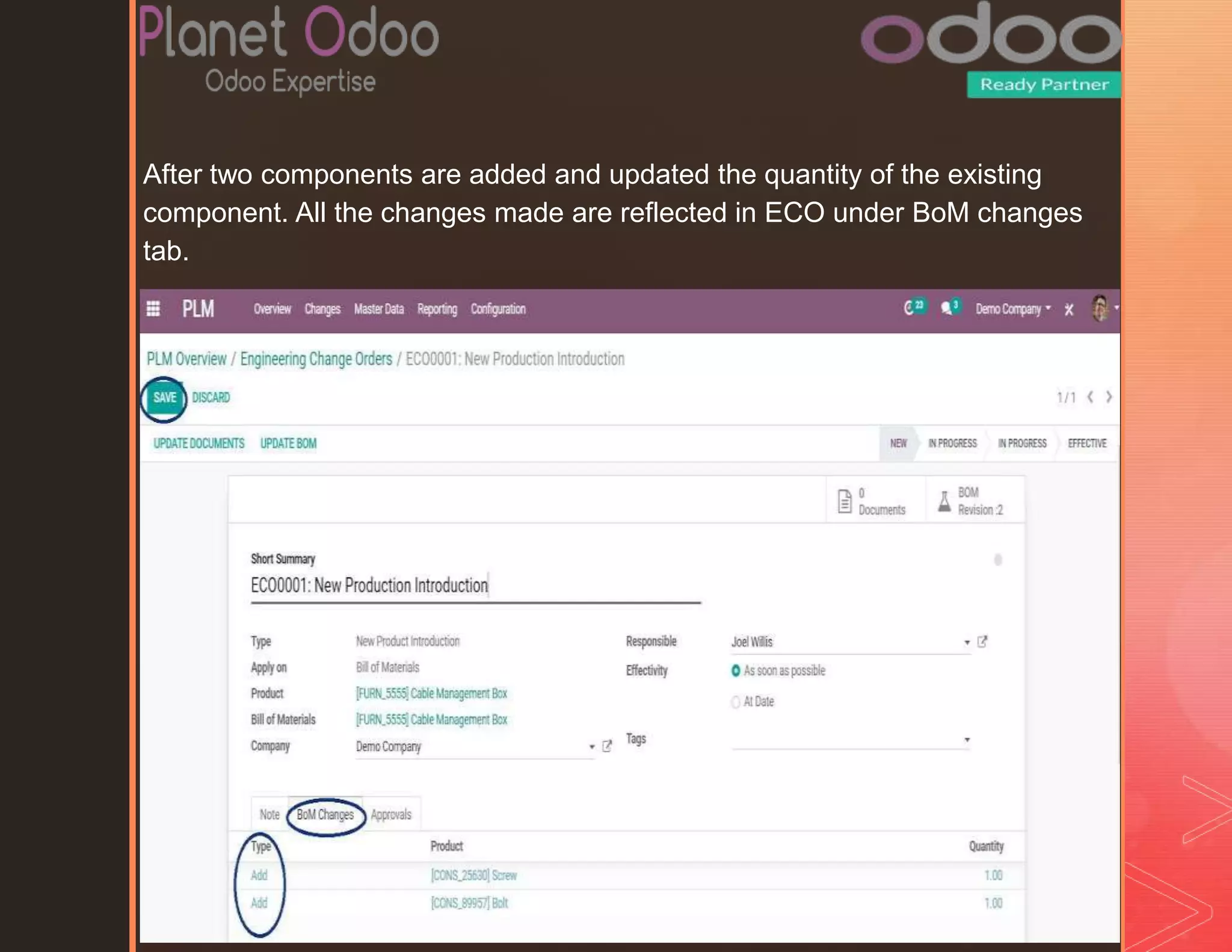 Odoo v13 product life cycle management (plm) | PPT