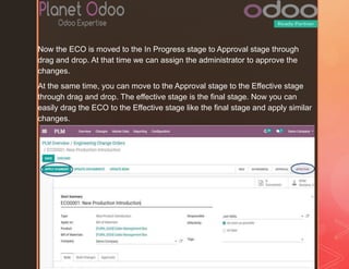 Odoo v13 product life cycle management (plm) | PPT