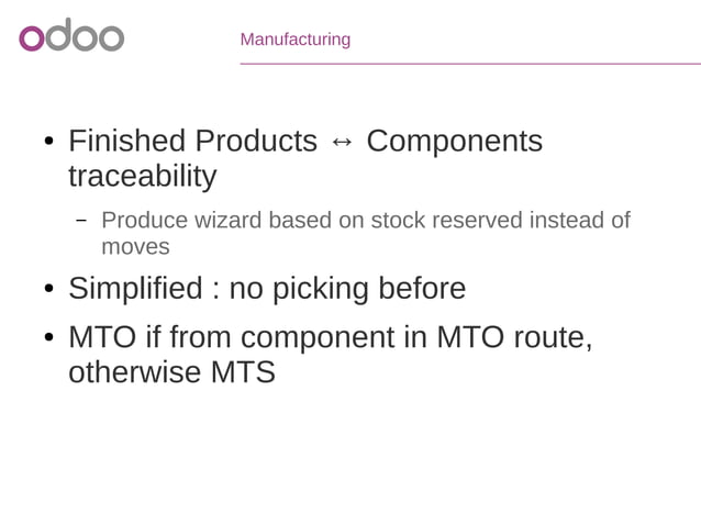 Odoo WMS Version 9.0 | PPT