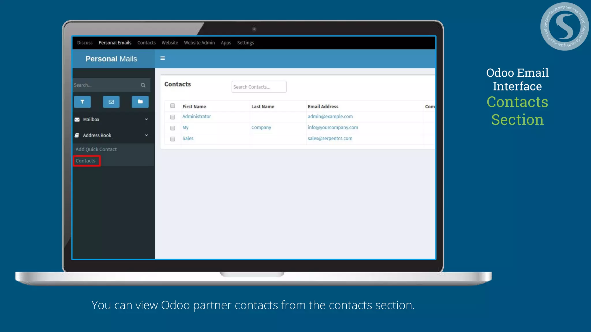Odoo web email Interface | odoo email | odoo email configuration | PPT
