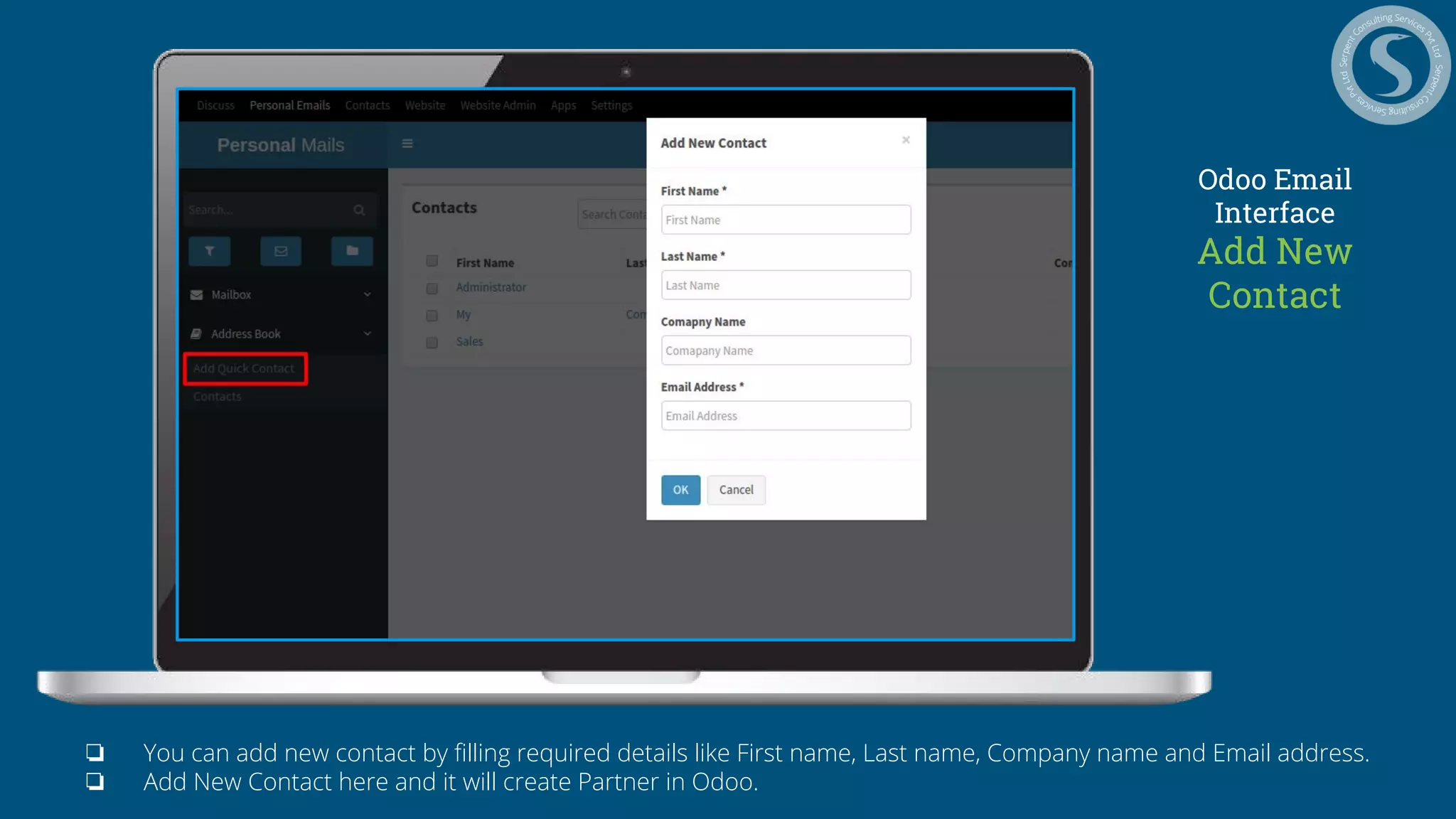 Odoo web email Interface | odoo email | odoo email configuration | PPT
