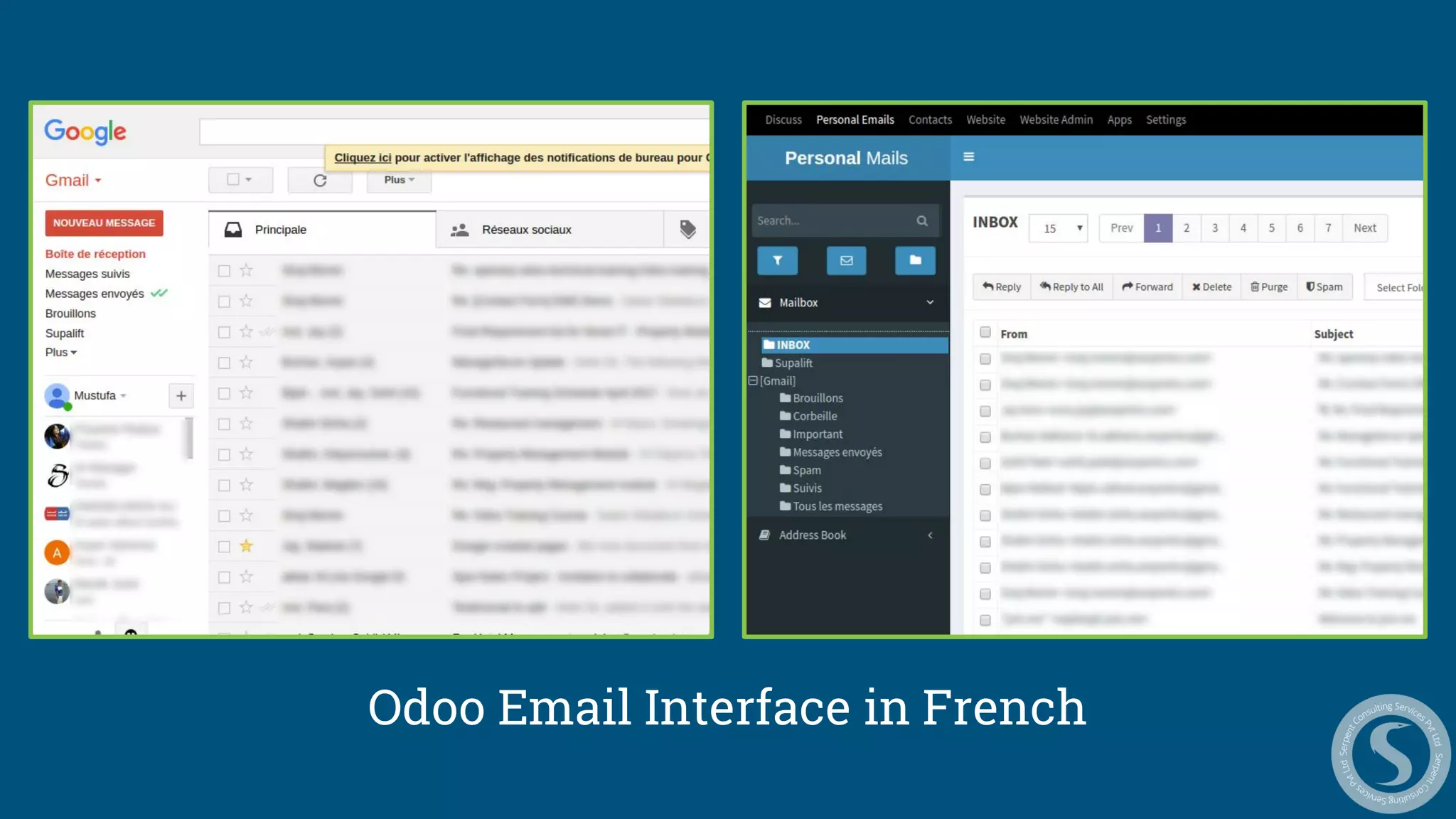 Odoo web email Interface | odoo email | odoo email configuration | PPT