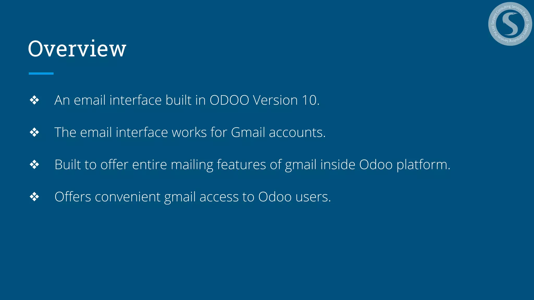 Odoo web email Interface | odoo email | odoo email configuration | PPT