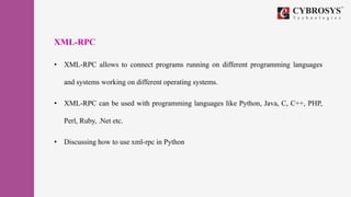 Odoo Web Services | PPT