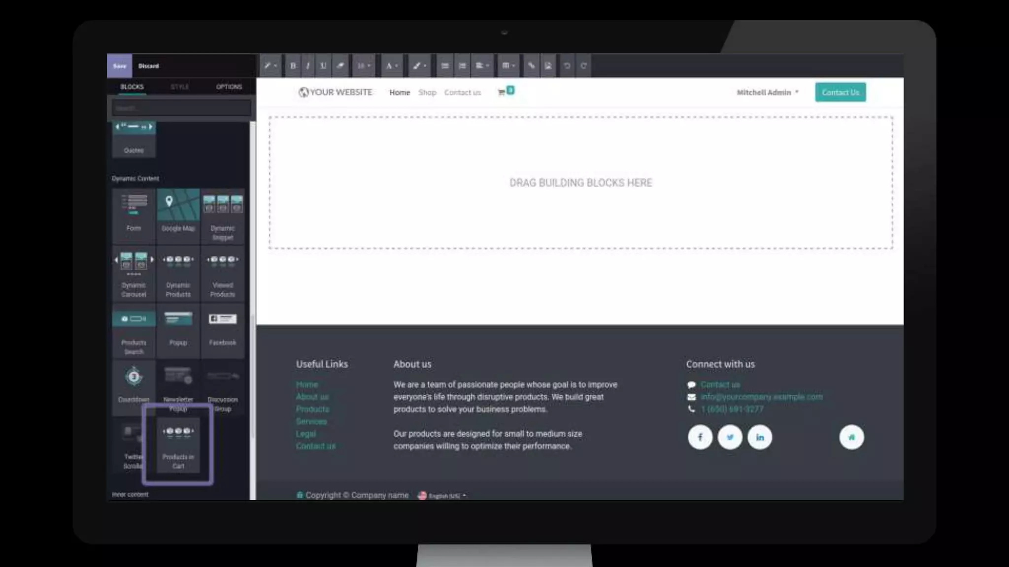 Odoo Website - How to Develop Building Blocks | PPTX