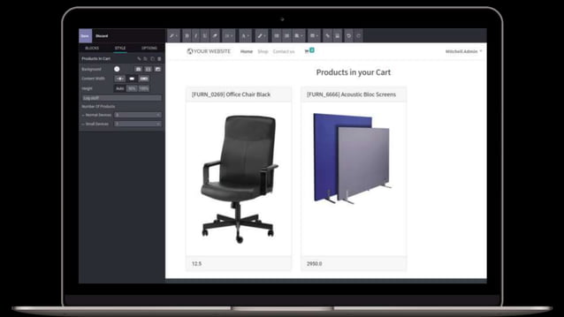 Odoo Website How To Develop Building Blocks Pptx Photo Editing