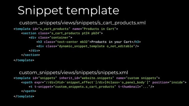 Odoo Website How To Develop Building Blocks Pptx Photo Editing