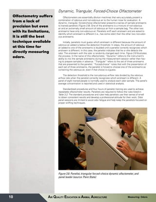 Odor measurement in animal ag | PDF