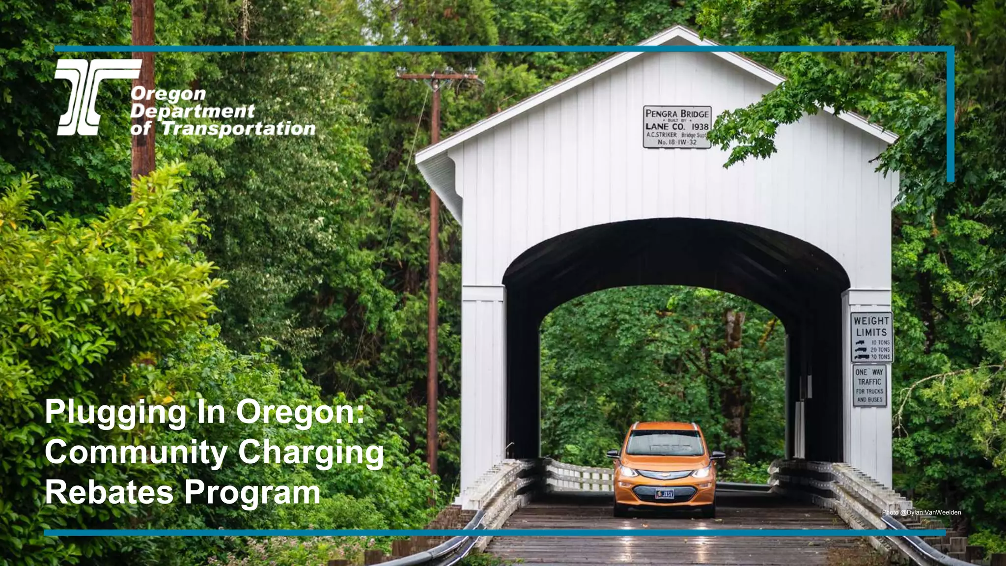 Plugging In Oregon: Community Charging Rebates Program by JR Anderson | PPT