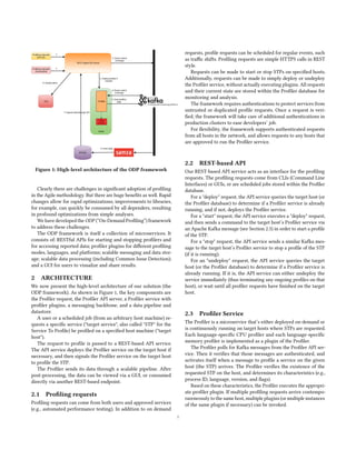 Odp - On demand profiler (ICPE 2018) | PDF | Computer Software and ...