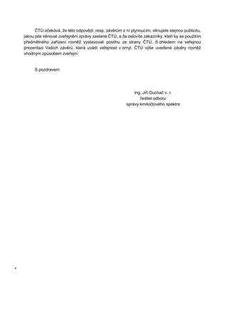 Odpoved Panu Peterkovi | PDF