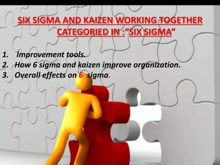 6 SIGMA AND KAIZEN | PPTX
