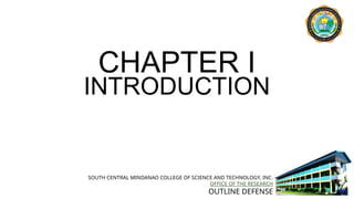 Sample Outline Defense Presentation.PowerPoint presentation | PPTX