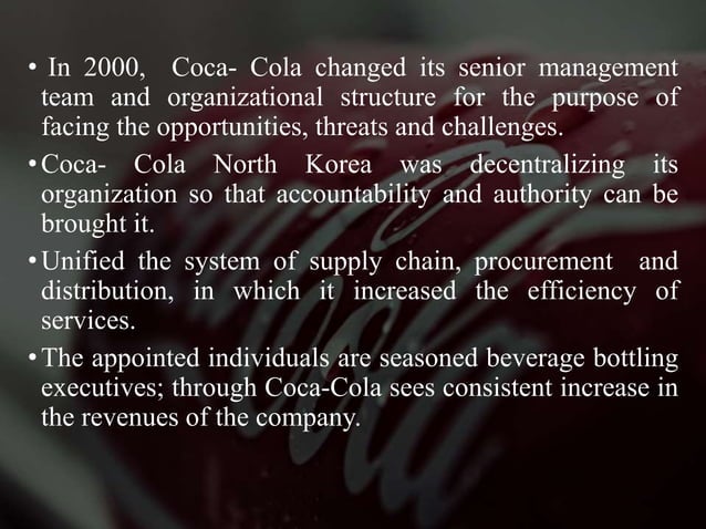 Od Case COCA-COLA | PPT