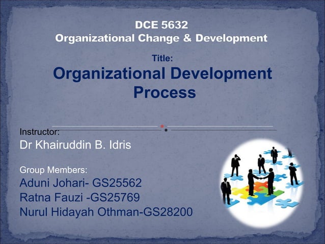 Organizational Development Process | PPT | Business Operations | Business