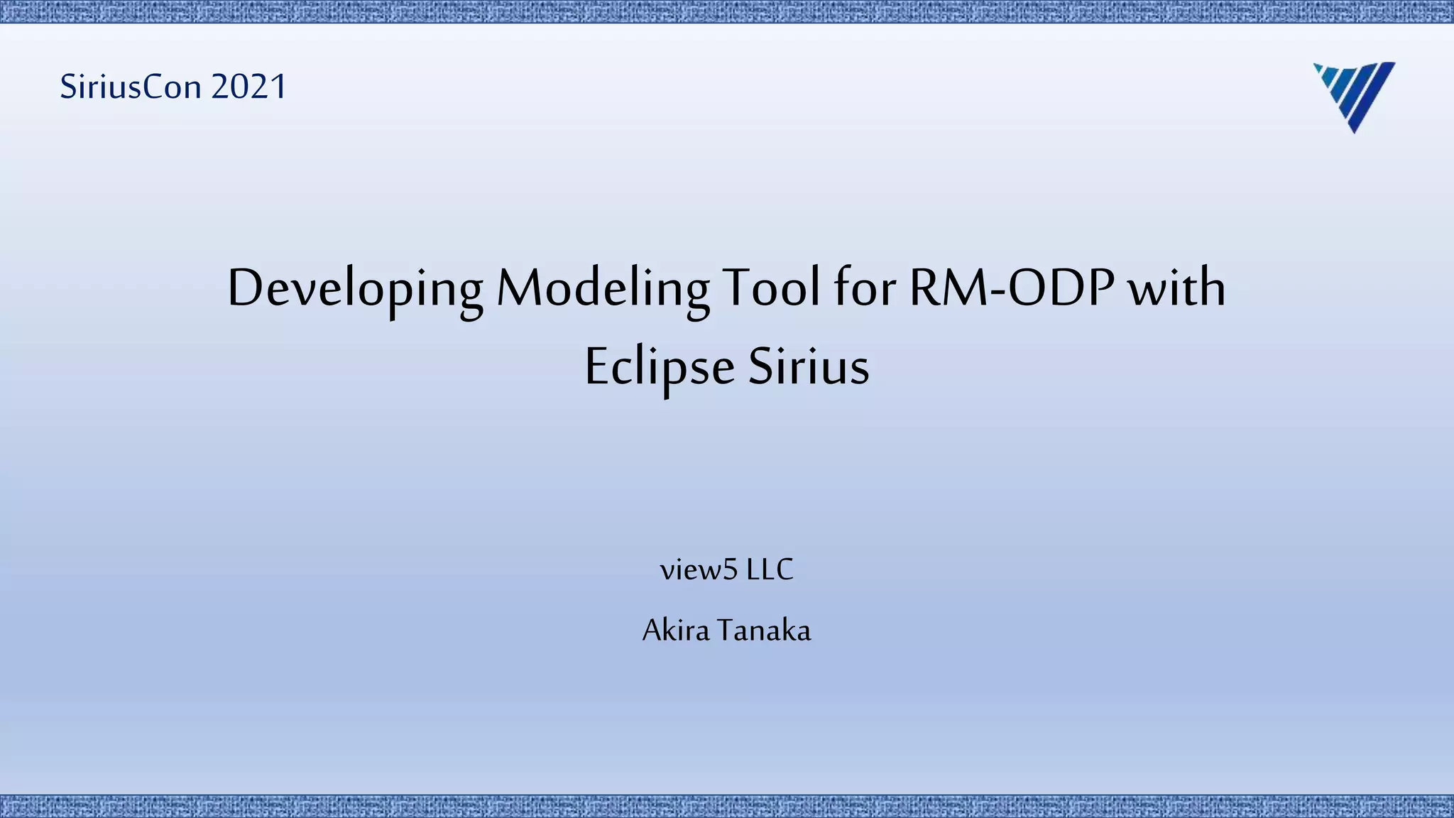 Developing Modeling Tool for RM-ODP with Eclipse Sirius | PPTX | Computer Software and ...