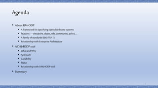 Developing Modeling Tool for RM-ODP with Eclipse Sirius | PPTX | Computer Software and ...