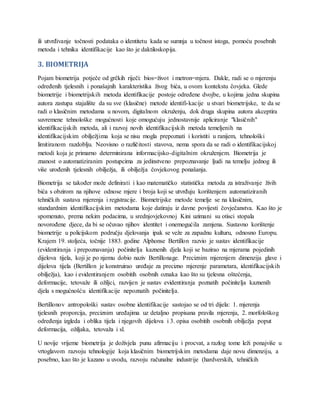 Odredivanje bioloskog profila osobe | DOCX