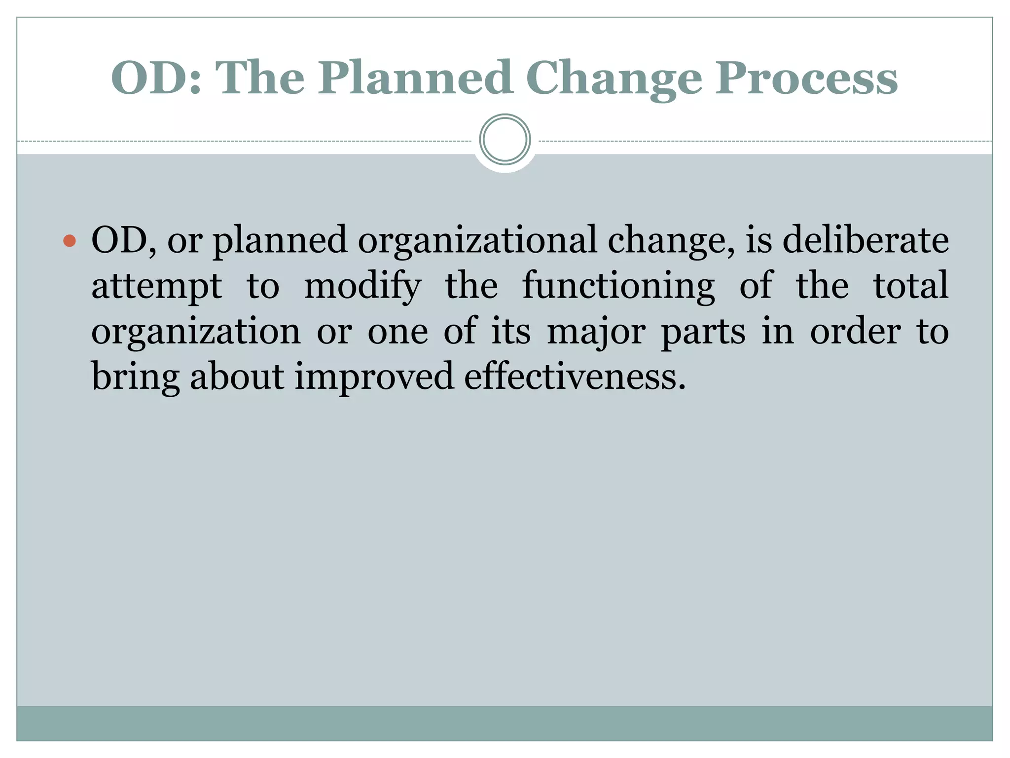 Organizational Renewal: The Challenge of Change | PPTX