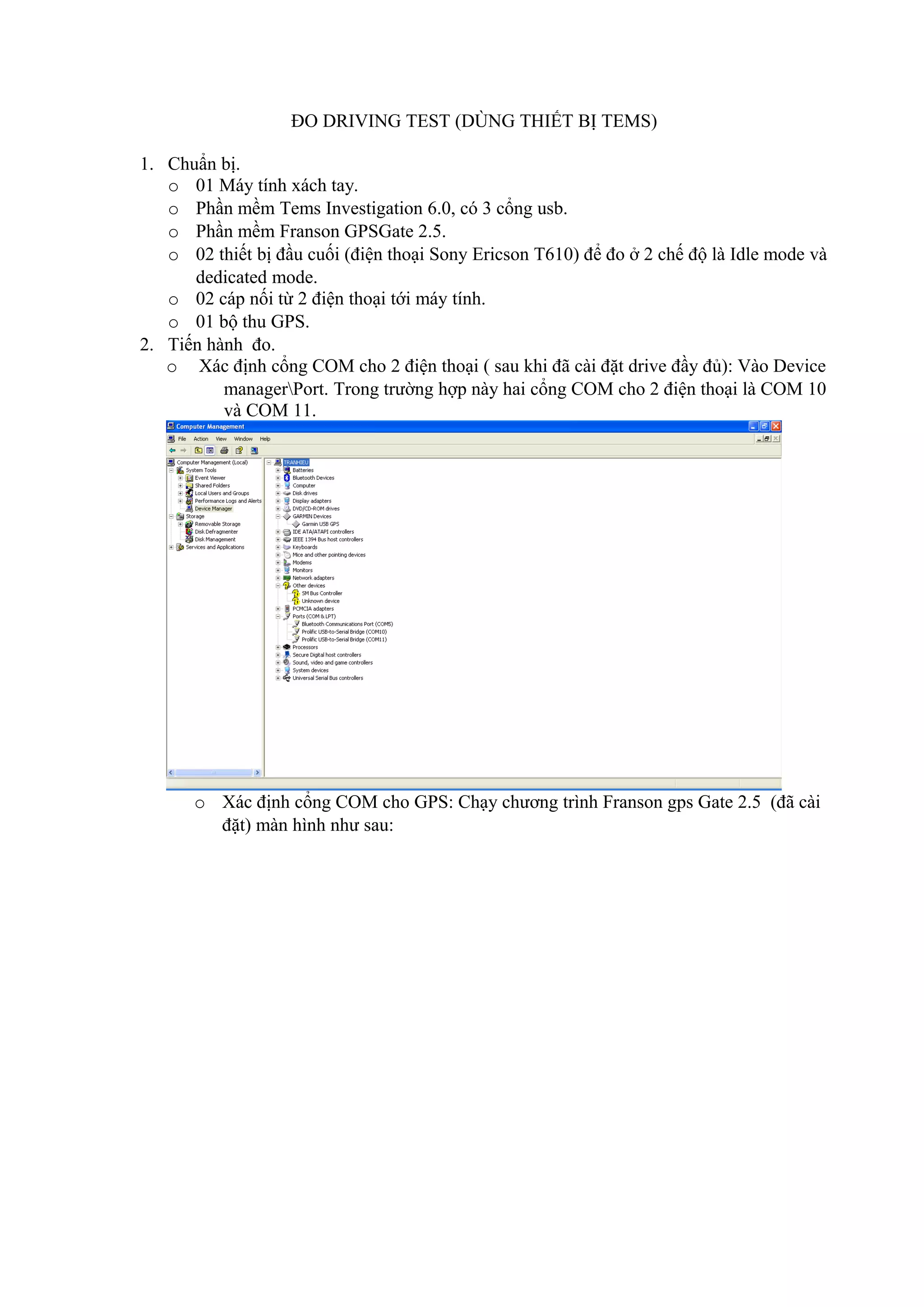 đO driving test(tems) | PDF