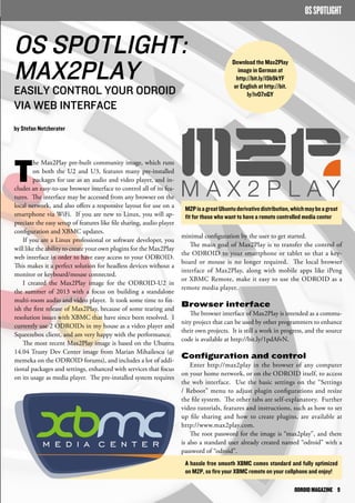 ODROID Magazine December 2014 | PDF