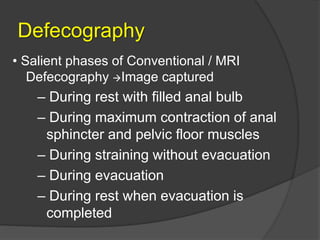 Obstructive defecation syndrome | PPTX