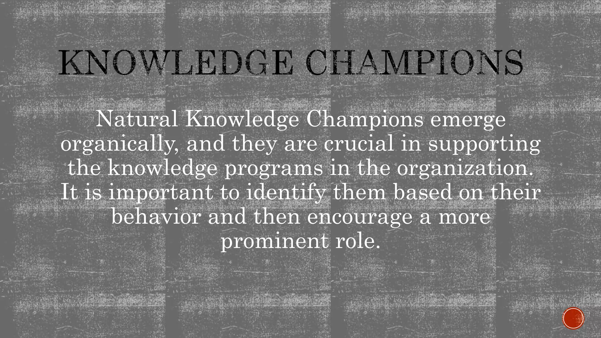 An action plan for Knowledge Management | PPTX