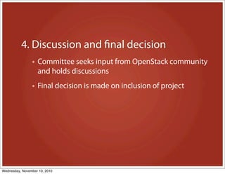 OpenStack Architecture Board | PDF