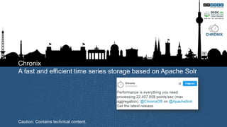 A Fast and Efficient Time Series Storage Based on Apache Solr | PPT