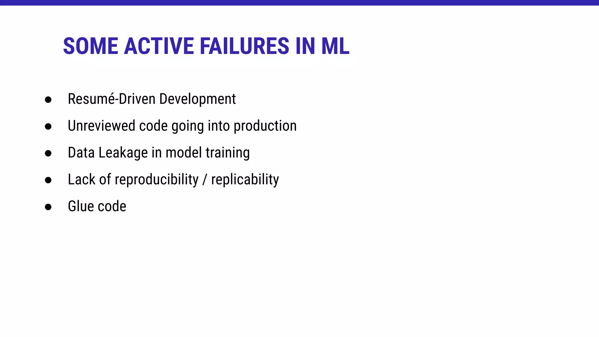 Machine Learning Operations Active Failures, Latent Conditions | PDF