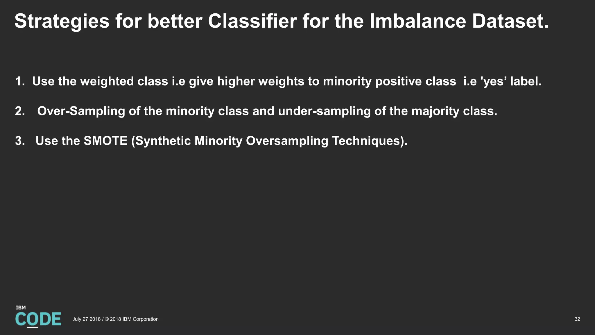 ODSC18, London, How to build high performing weighted XGBoost ML Model ...