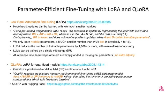 Tailoring Small Language Models for Enterprise Use Cases | PPT
