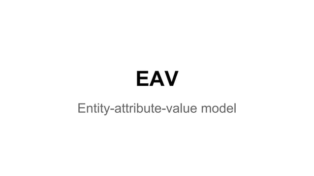 Ods, edf, eav & global types | PPT