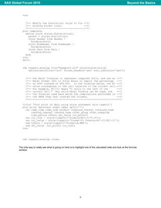 ODS ExcelXP | PDF