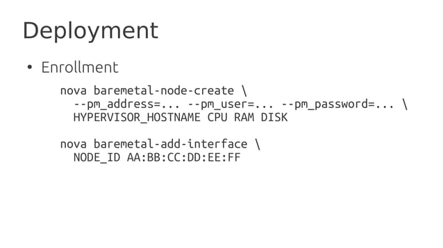 Provisioning Bare Metal with OpenStack | PPT