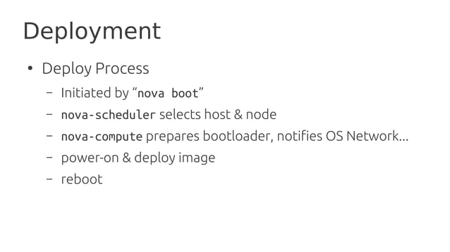 Provisioning Bare Metal with OpenStack | PPT