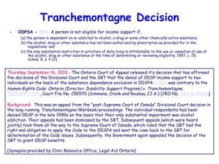 ODSP Disability Determination and Application Slideshare version | PPT ...