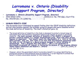 ODSP Disability Determination and Application Slideshare version | PPT ...