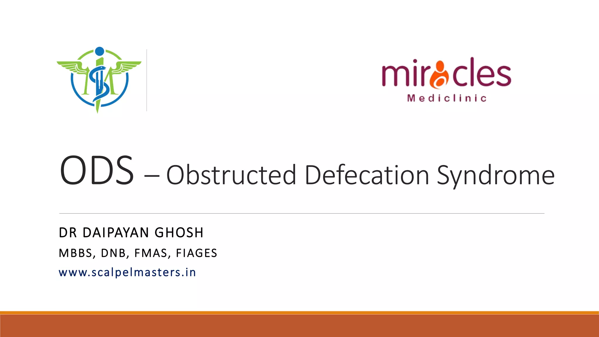 Obstructed Defecation Syndrome | PDF