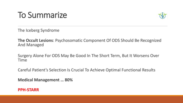Obstructed Defecation Syndrome | PPT