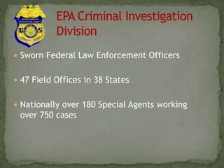 ODS smuggling criminal enforcement | PPTX