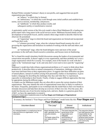 Od stages by binty | PDF