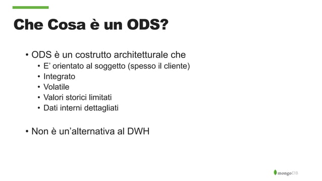 Operational Data Store vs Data Lake | PPT