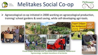 Sustainable food systems for biocultural conservation and resilience in ...