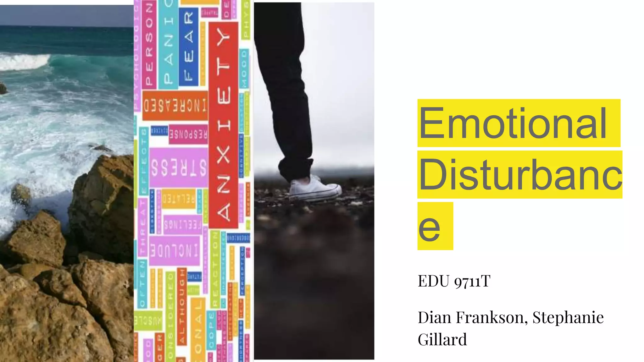 Emotional disturbance | PPT