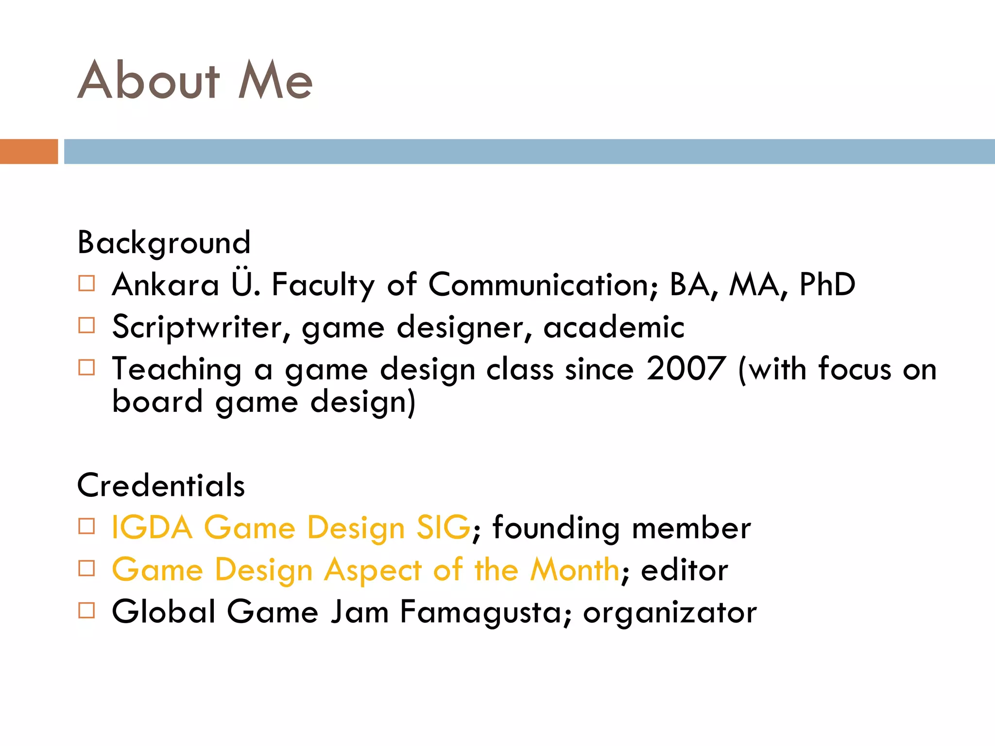 Narrative Design and Audio-Visual Style in Video Games | PPT