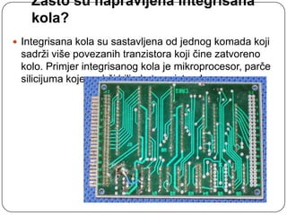 Od tranzistora do kompjutera | PPTX